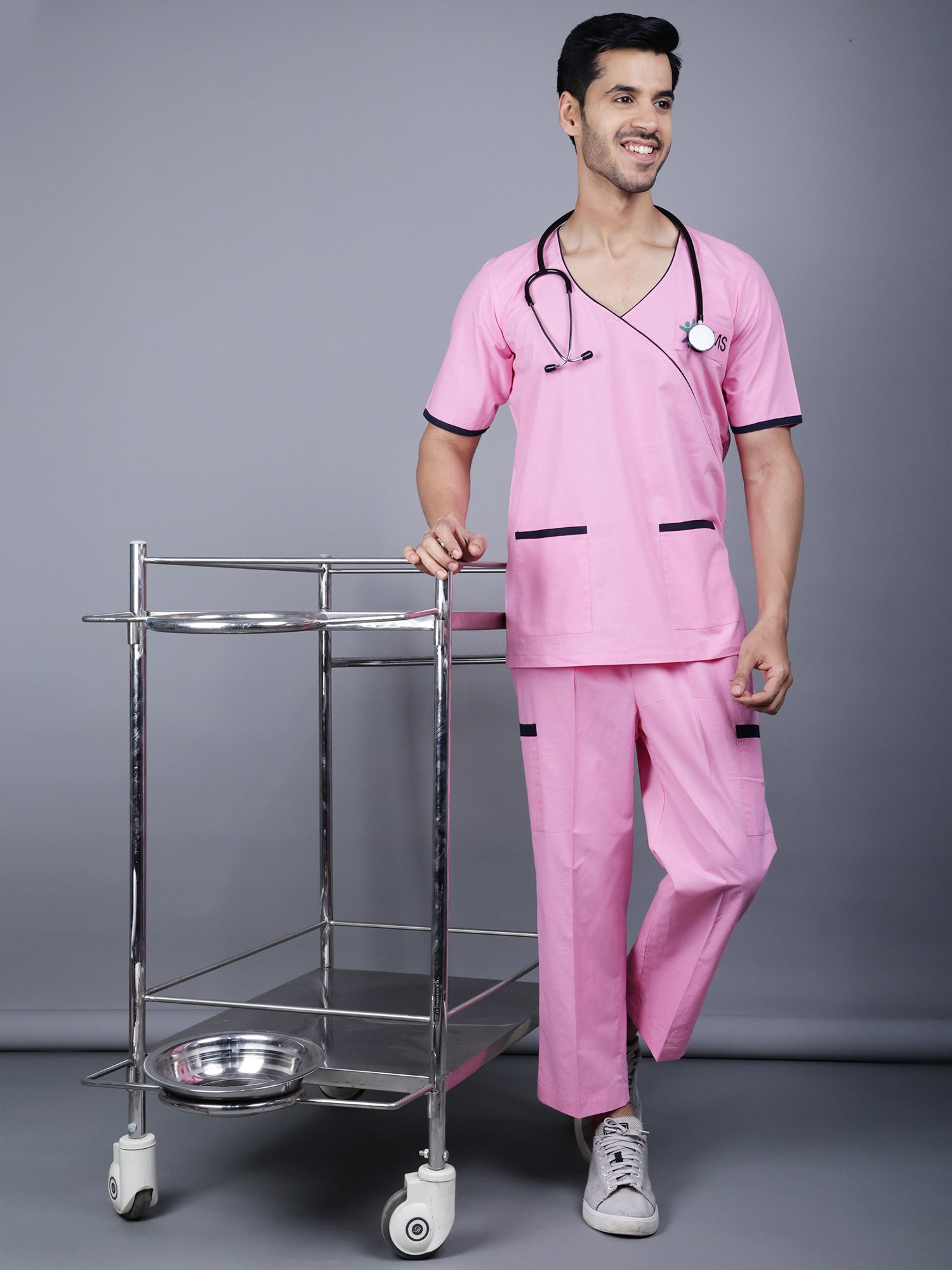 Overlap V Neck Scrub Suit – Ramagiq